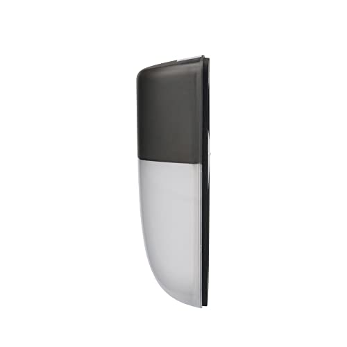 Lithonia Lighting OVWP LED 40K 120 PE DDB M4 Outdoor OVWP LED Dusk-to-Dawn Wall Sconce in Bronze, 14 Watts, 1240 Lumens