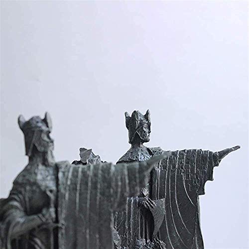 Bookend Supports HeavyDuty , Book Ends Bookends Book Shelves, Hobbit Third Gate of Resin Statue Bookends Home Decoration Anime Fans Gift