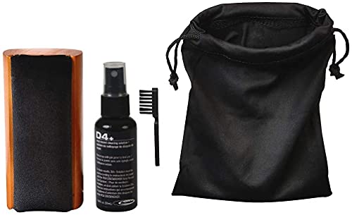 Discwasher Record Cleaner, Record Cleaner, Set of 4, Stylus Brush, Velvet Brush, Cleaning Liquid Pouch