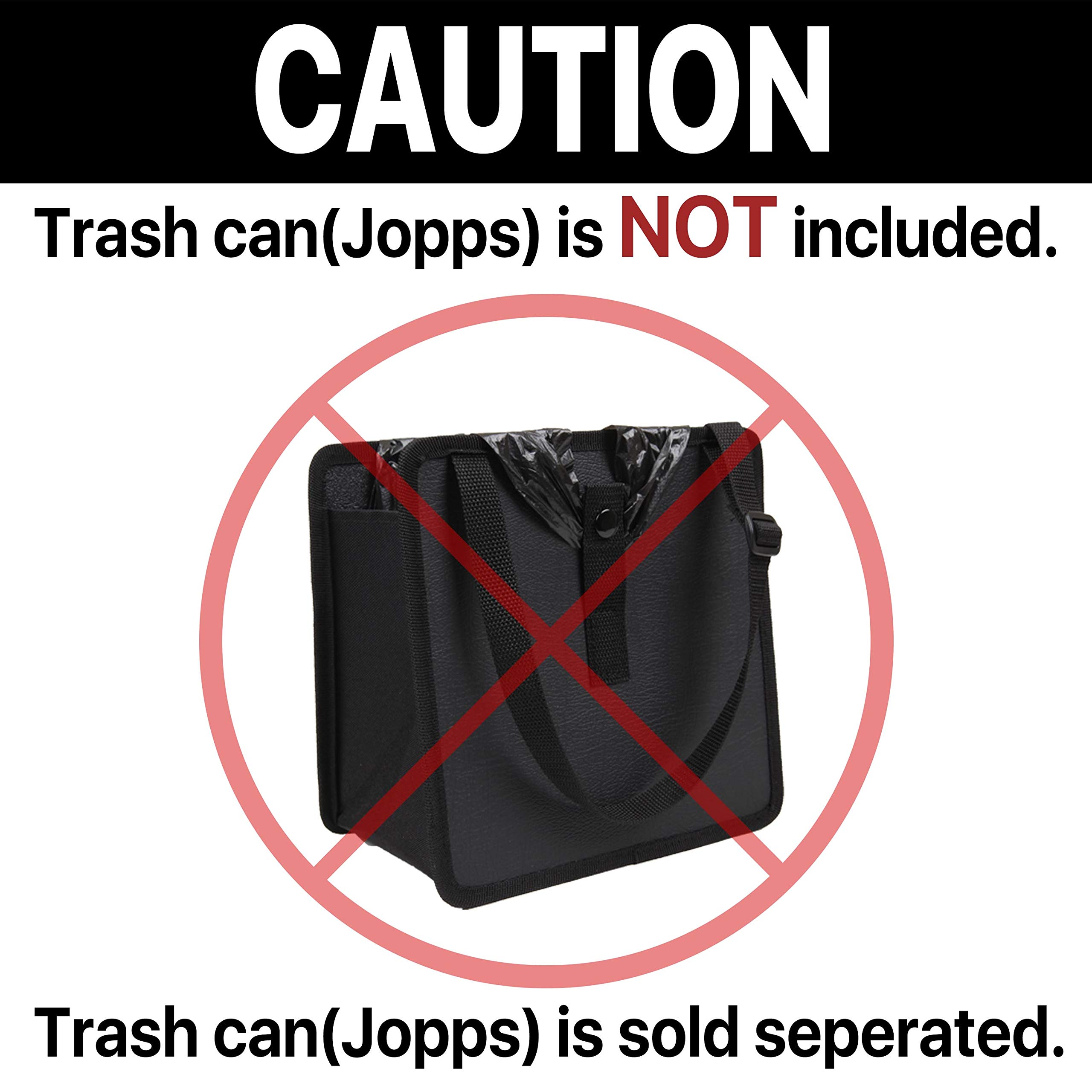 KMMOTORS Plastic bags for Car Trash Can, car garbage bags, car trash bags, trash bags for automotive (Jopps Medium & Aladdin Small)