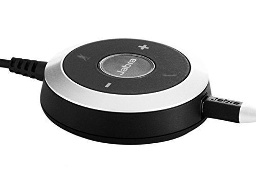 Jabra Evolve 80 - Professional Stereo Noise Cancelling Wired Headset/Music Headphones - MS (Renewed)