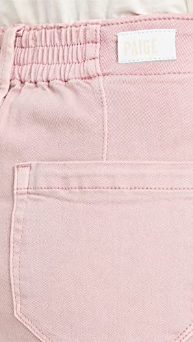 PAIGE Women's Christy Shorts, Vintage Rouge Glow, Pink, 30