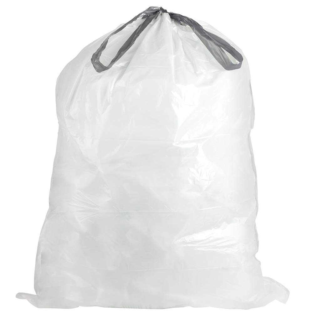 Plasticplace 4 Gallon Trash Bags │ 0.7 Mil │ Lavender and Soft Vanilla Scented Garbage Can Liners │ 17" x 16" (200 Count)
