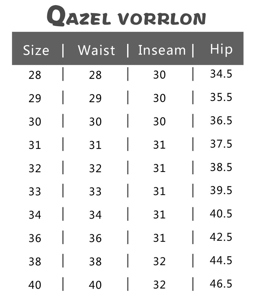 Qazel Vorrlon Men's Blue Skinny Jeans Stretch Washed Slim Fit Pencil Pants,Light Blue,36