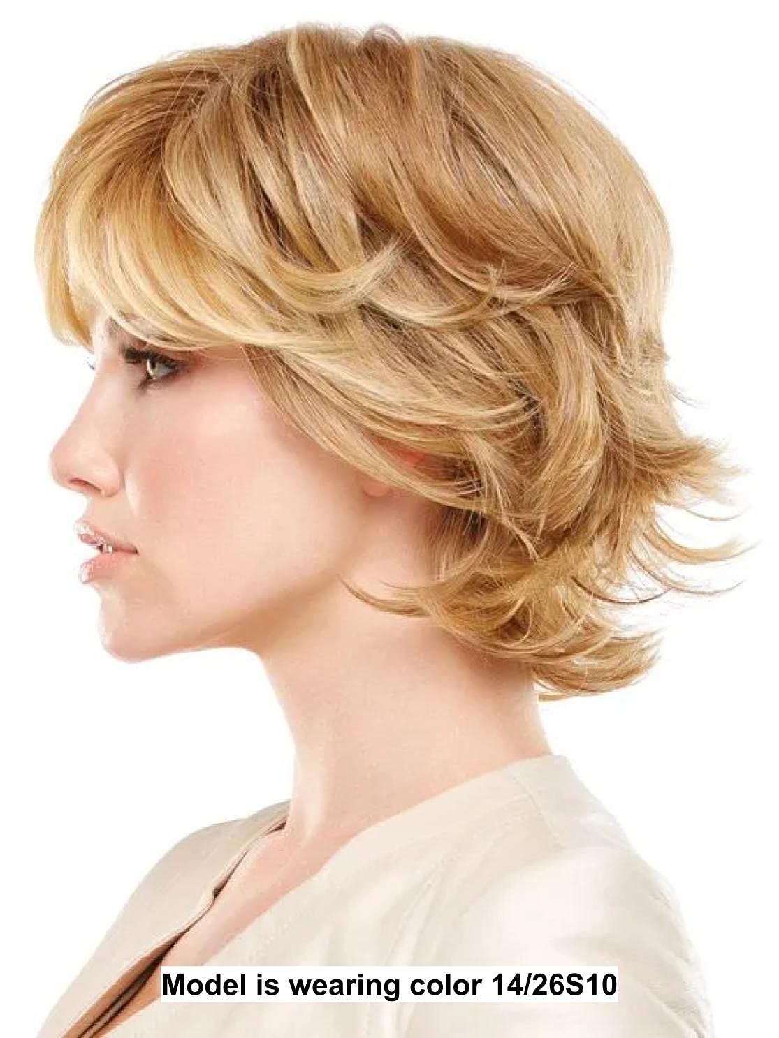 BUNDLE - 5 Items: Naomi Heat Friendly Synthetic Wig by Jon Renau, Christy's Wigs Q & A Booklet, HD Smooth Detangler, Synthetic Shampoo & Wide Tooth Comb - Color: 6F27