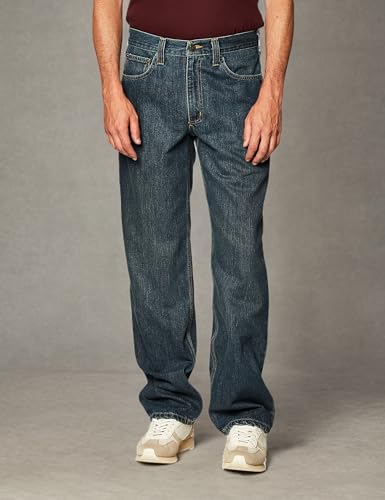 Carhartt Men's Relaxed Fit Holter Jean, Bed Rock, 40W x 28L