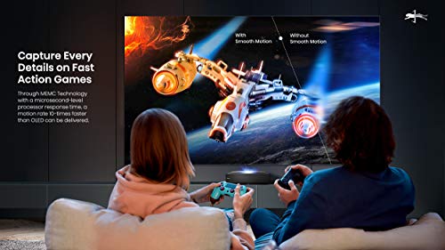 Hisense 120L5F Laser Cinema 4K Ultra Short Throw Laser Projector with 120” ALR Screen | 2700 ANSI Lumens | Android TV | HDR10 | Built-in Alexa and Google Assistant