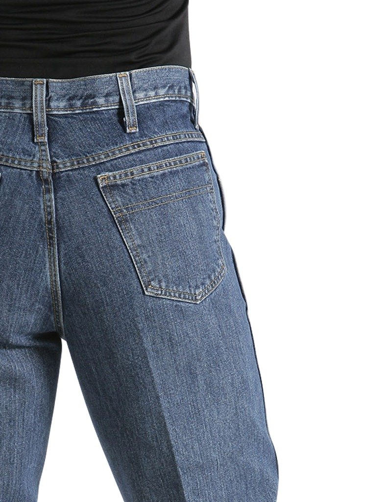 Cinch Men's Bronze Label Slim Fit Jean, Dark Stonewash, 34W x 34L