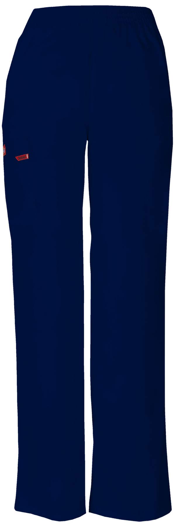 Dickies womens Signature Elastic Waist medical scrubs pants, Navy, 3X-Large Plus