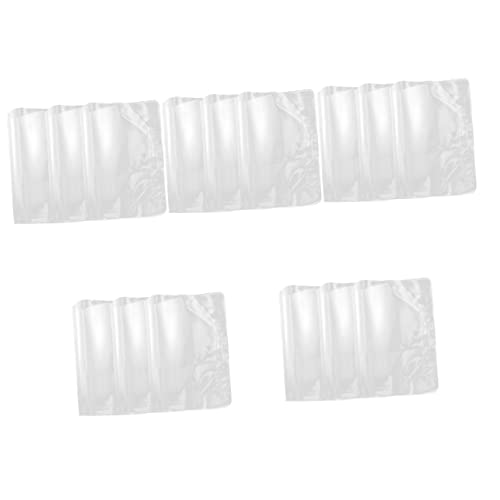 Operitacx 15 Pcs Laptop Case Clear Sheet Protectors Clear Notebook Cover Plastic Book Film Notebook Cover Protector Adjustable Book Cover Book Protection Cover Book Coat PVC Plan Textbook A5