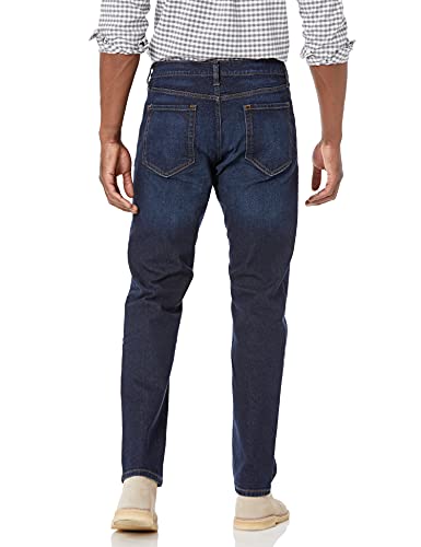 Amazon Essentials Men's Straight-Fit Stretch Jean, Indigo Wash, 38W x 29L