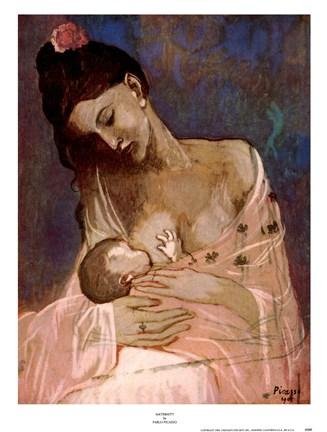 Pablo Picasso - Maternity Art Print