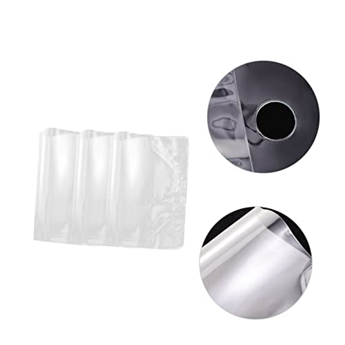 Operitacx 15 Pcs Laptop Case Clear Sheet Protectors Clear Notebook Cover Plastic Book Film Notebook Cover Protector Adjustable Book Cover Book Protection Cover Book Coat PVC Plan Textbook A5