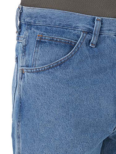 Rustler mens Classic Regular Fit Jeans, Stonewash, 34W x 32L US