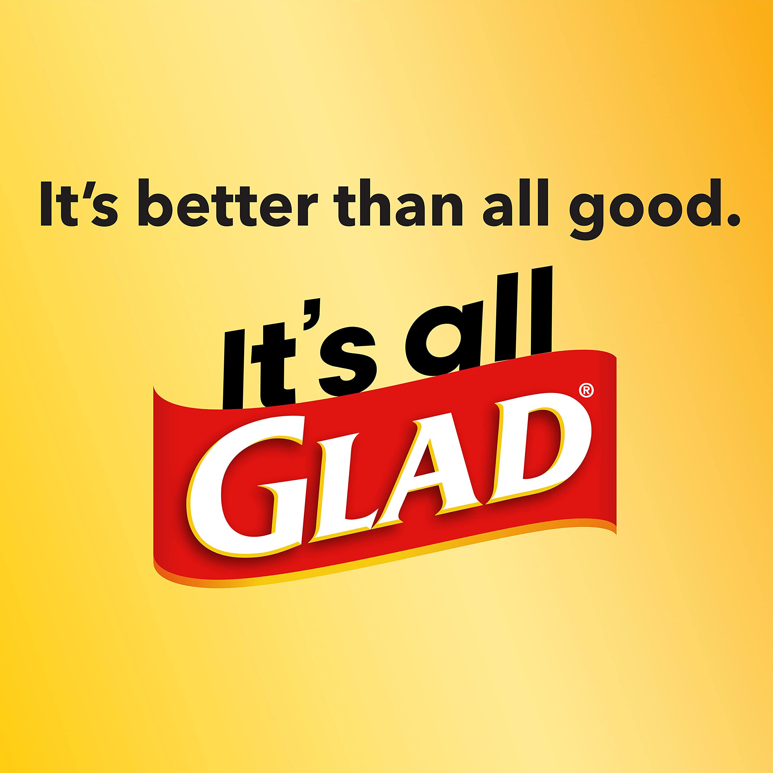 Glad ForceFlex MaxStrength with Clorox Tall Kitchen Trash Bags, 13 Gal, 34 Ct (Package May Vary)