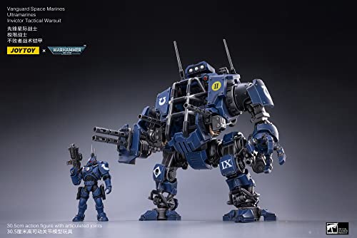 HUAXI DARK SOURCE(HAINAN)TECH JOYTOY Warhammer 40K INVICTOR Tactical WARSUIT 1/18 FIG, Multicolor