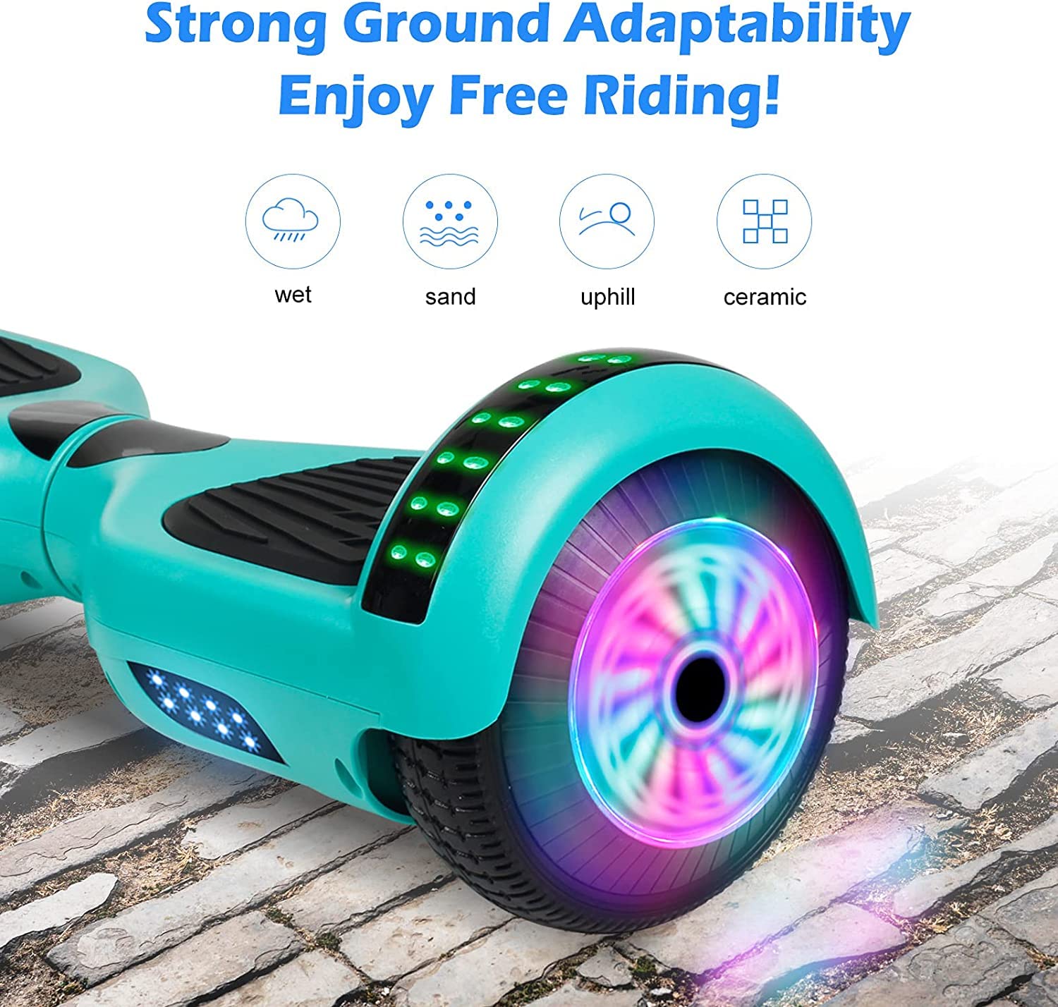jolege Hoverboard, 6.5" Self Balancing Hoverboard Electric Scooter Hoverboard for Kids