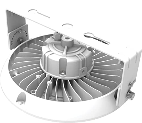 Lithonia Lighting JEBL 18L 40K 80CRI WH JEBL 18,000 Lumen LED High Bay Light with Cool White 4000K Color Temperature, White 5.00x13.00x13.00