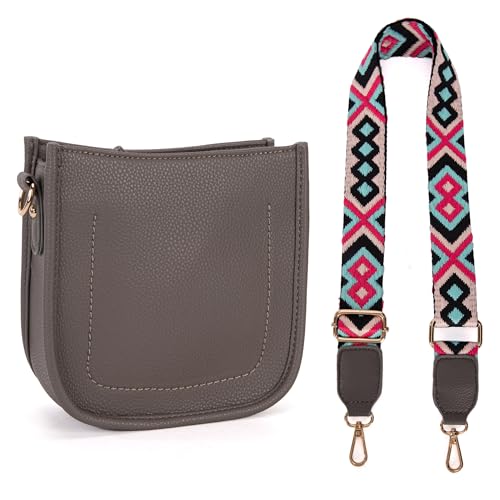 Montana West Small Crossbody Bag for Women Mini Classic Lightweight Bucket Purse,MWC-077AGY