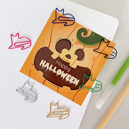allydrew Paper Clips Bookmarks for Office Home School (Set of 50), Cats