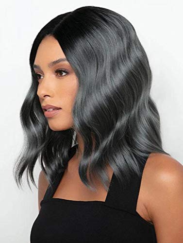 Bundle - 4 Items: Velvet Wavez Wig by Rene Paris, Christy's Wigs Q & A Booklet, BeautiMark Synthetic Shampoo & Wide Tooth Comb - Color: Polar Sky