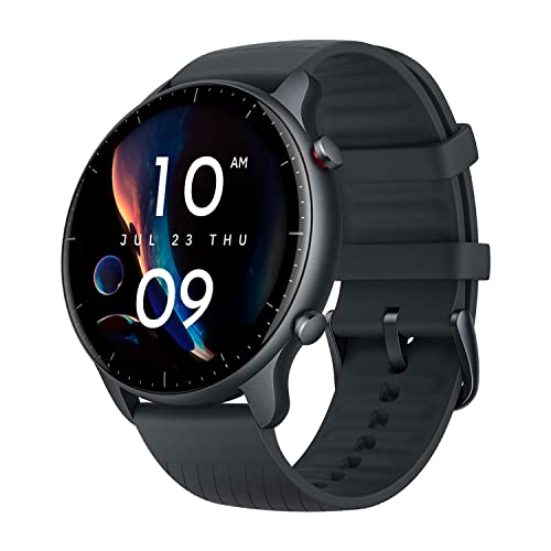 [2022 New Version] Amazfit GTR 2 Smart Watch for Men, Alexa Built-in, with Bluetooth Call & Text, GPS Fitness Tracker, 90 Sports Modes, Blood Oxygen Heart Rate Tracker, for Android iPhone, Black