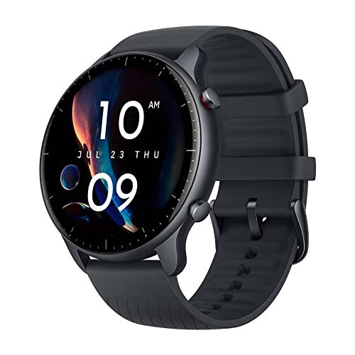 [2022 New Version] Amazfit GTR 2 Smart Watch for Men, Alexa Built-in, with Bluetooth Call & Text, GPS Fitness Tracker, 90 Sports Modes, Blood Oxygen Heart Rate Tracker, for Android iPhone, Black