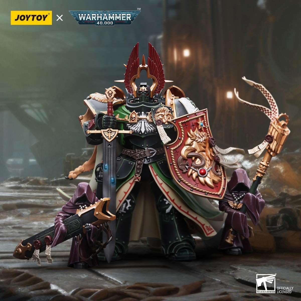 Warhammer 40K: Dark Angels Primarch Lion El'Jonson 1:18 Scale Action Figure