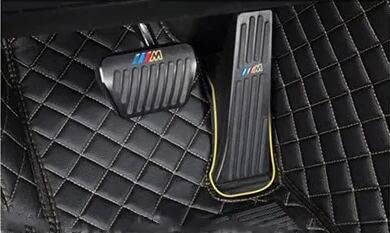 SARAHS Customized Artificial Leather Car Floor Mats - Waterproof, Anti-Slip, Suitable for Cars, SUVs, Trucks - Protect Your Vehicle's Interior from Dirt and Debris (Pink)