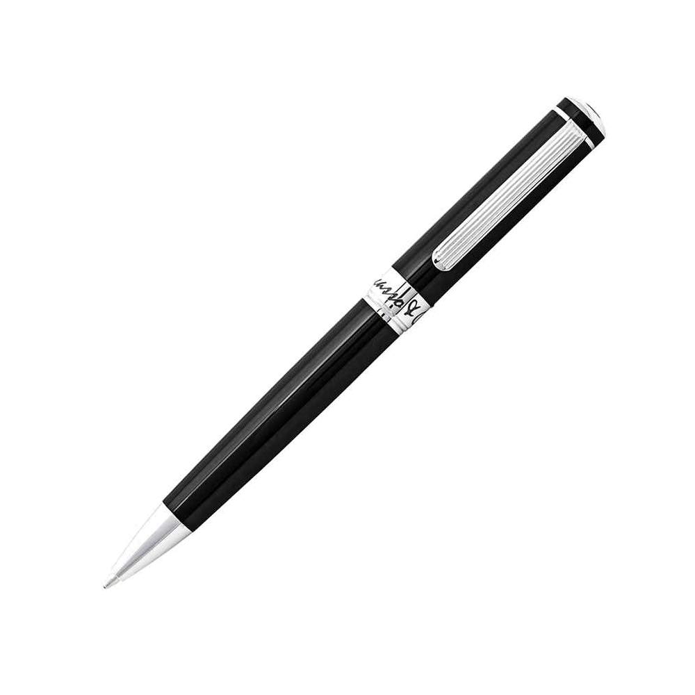 Picasso and Co Rhodium/Black Lacquer Ballpoint Pen PS902BKSB