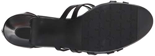 Easy Street Women's Heeled Sandal, Black, 6.5