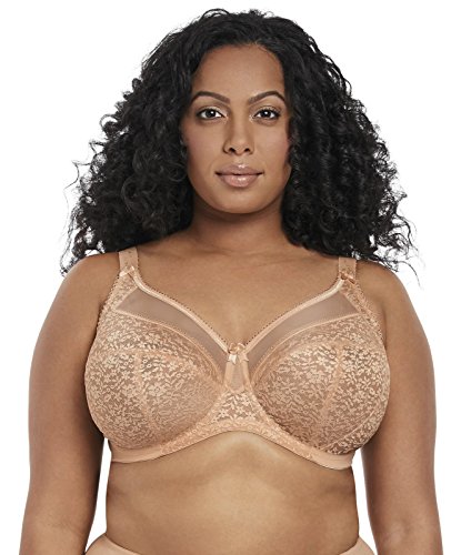 Goddess Women's Plus Size Adelaide Underwire Banded Bra, Sand, 40K