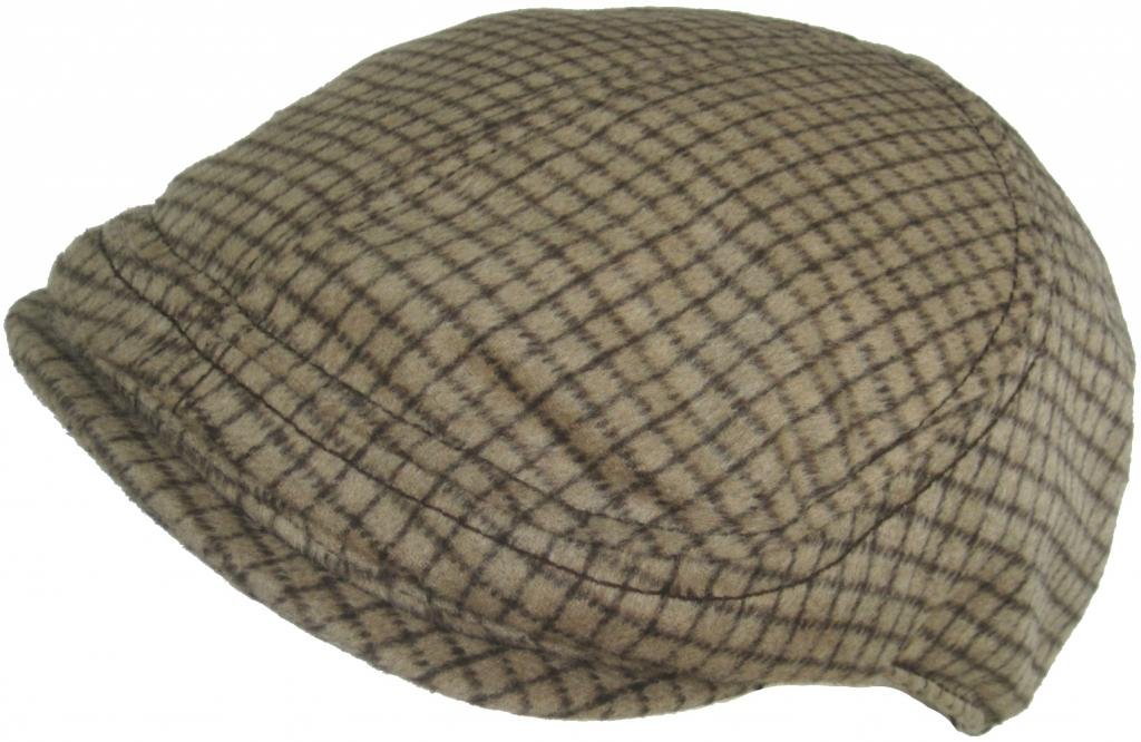 Christys Crown "Oswald Plaid Wool Ivy (Brown, S/M)