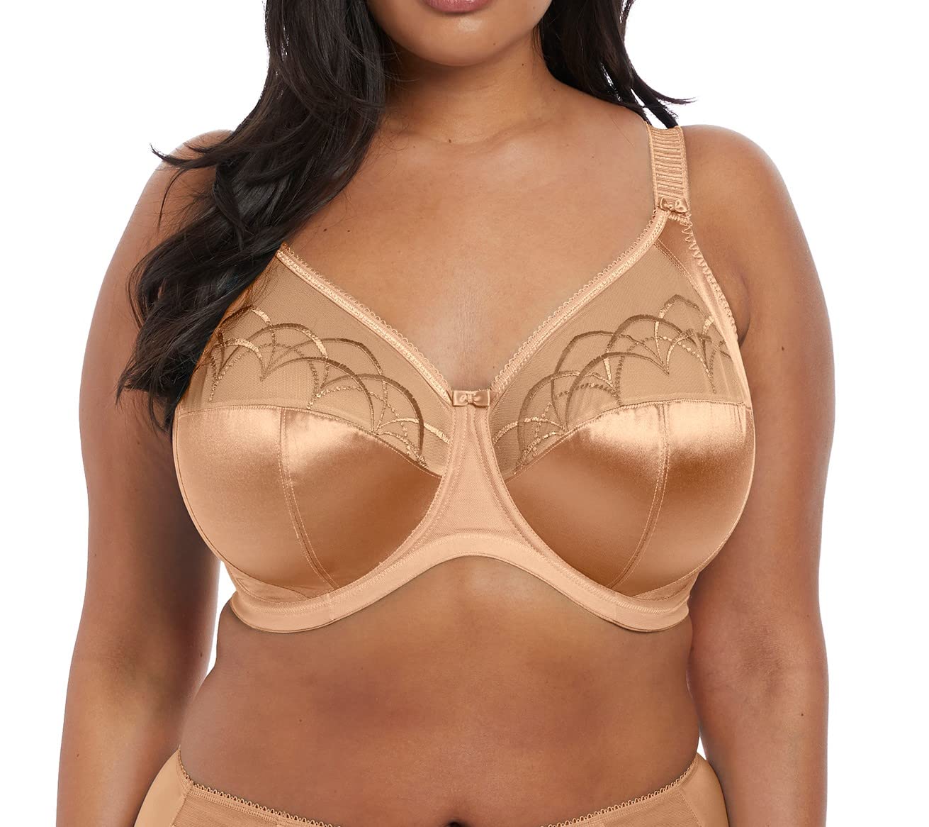 Elomi Women's Plus Size Cate Full Coverage Underwire Bra, Hazel, 40K