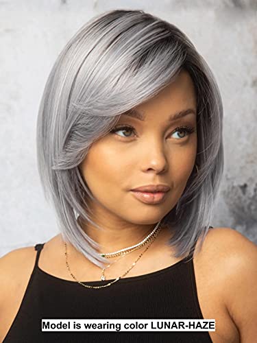 Bundle - 5 Items: Silky Sleek by Rene Paris, Christy's Wigs Q & A Booklet, 2oz Travel Size Wig Shampoo, HD Smooth and Wide Tooth Comb - Color: Icy Petal