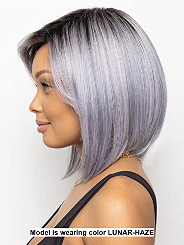 Bundle - 5 Items: Silky Sleek by Rene Paris, Christy's Wigs Q & A Booklet, 2oz Travel Size Wig Shampoo, HD Smooth and Wide Tooth Comb - Color: Icy Petal
