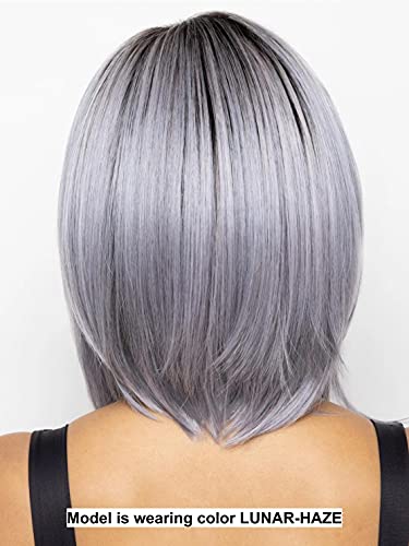 Bundle - 5 Items: Silky Sleek by Rene Paris, Christy's Wigs Q & A Booklet, 2oz Travel Size Wig Shampoo, HD Smooth and Wide Tooth Comb - Color: Icy Petal