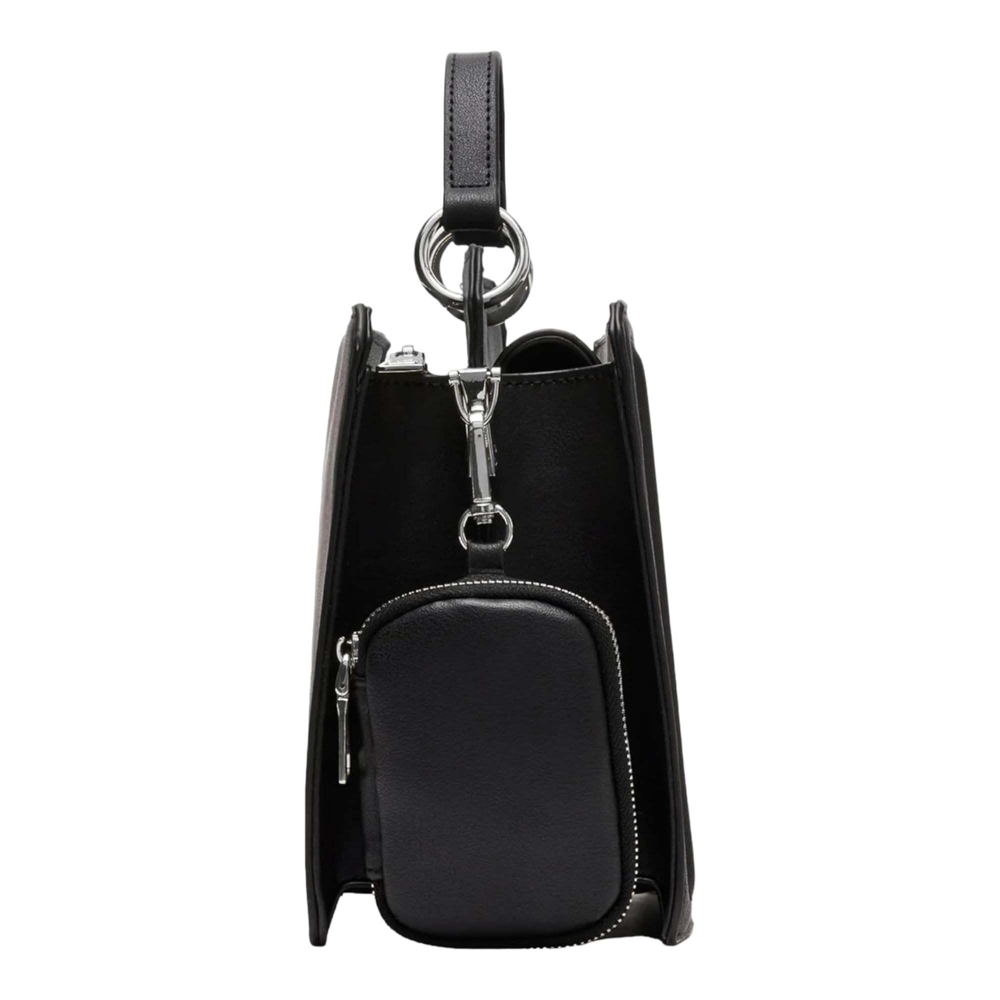 Steve Madden Bevelyn Convertible Crossbody Bag, Black