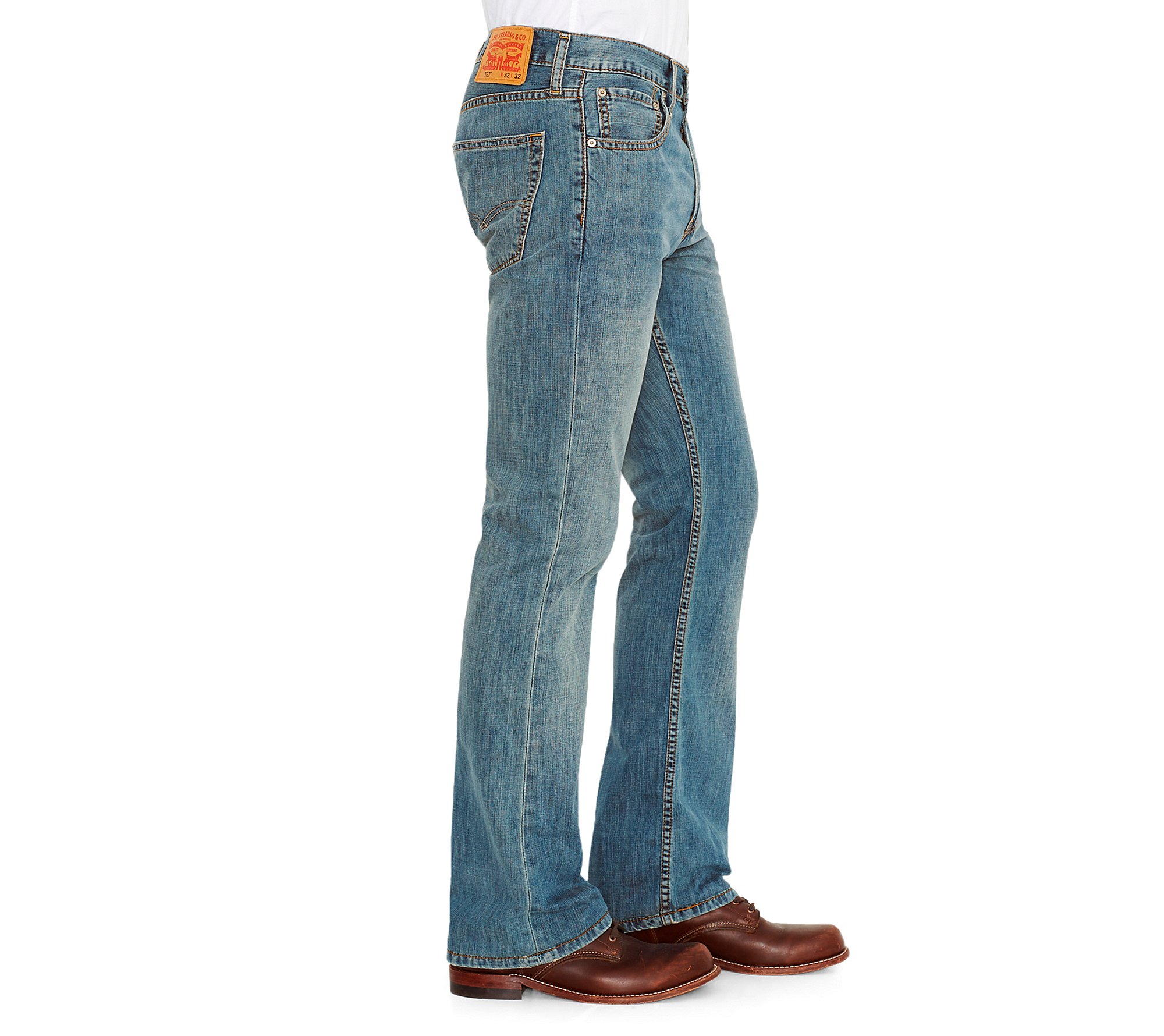 Levi's Men's 527 Slim Bootcut Fit Jeans, Medium Chipped, 32W x 34L