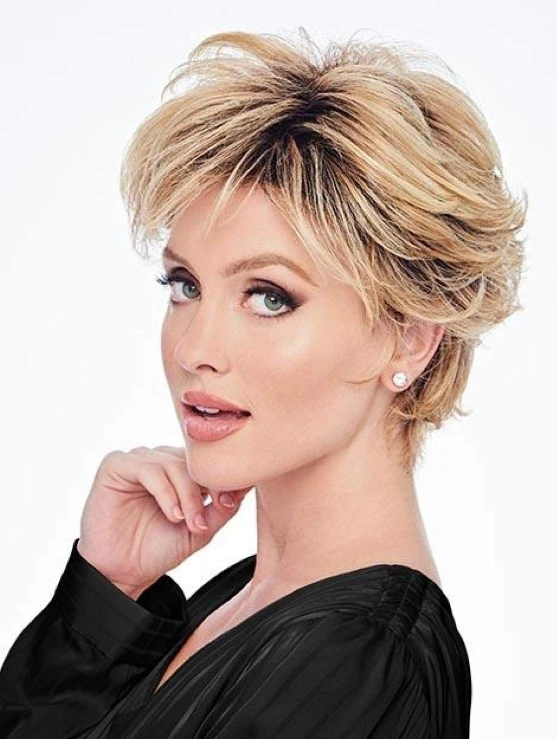 Bundle - 3 Items: Flirty Flip Wig by Hairdo, Christy's Wigs Q & A Booklet & Wide Tooth Comb - Color: SS1488