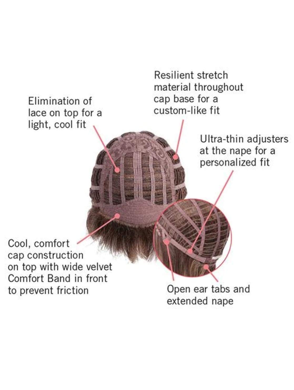 Bundle - 3 Items: Flirty Flip Wig by Hairdo, Christy's Wigs Q & A Booklet & Wide Tooth Comb - Color: SS1488