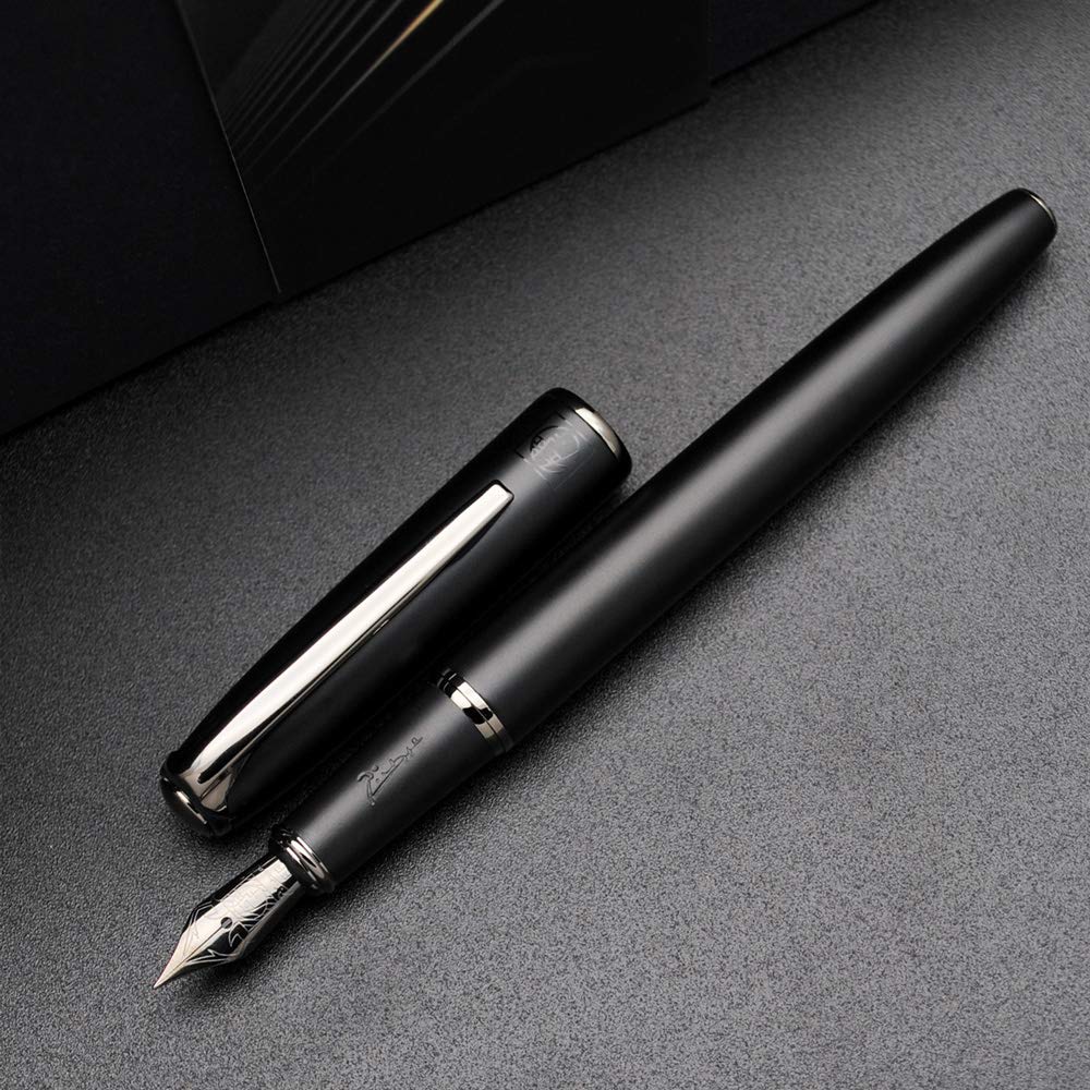 czxwyst Picasso 916 Malage Fountain Pen Original Box New Version (Sunset Gray, Extra Fine Nib 0.38mm)
