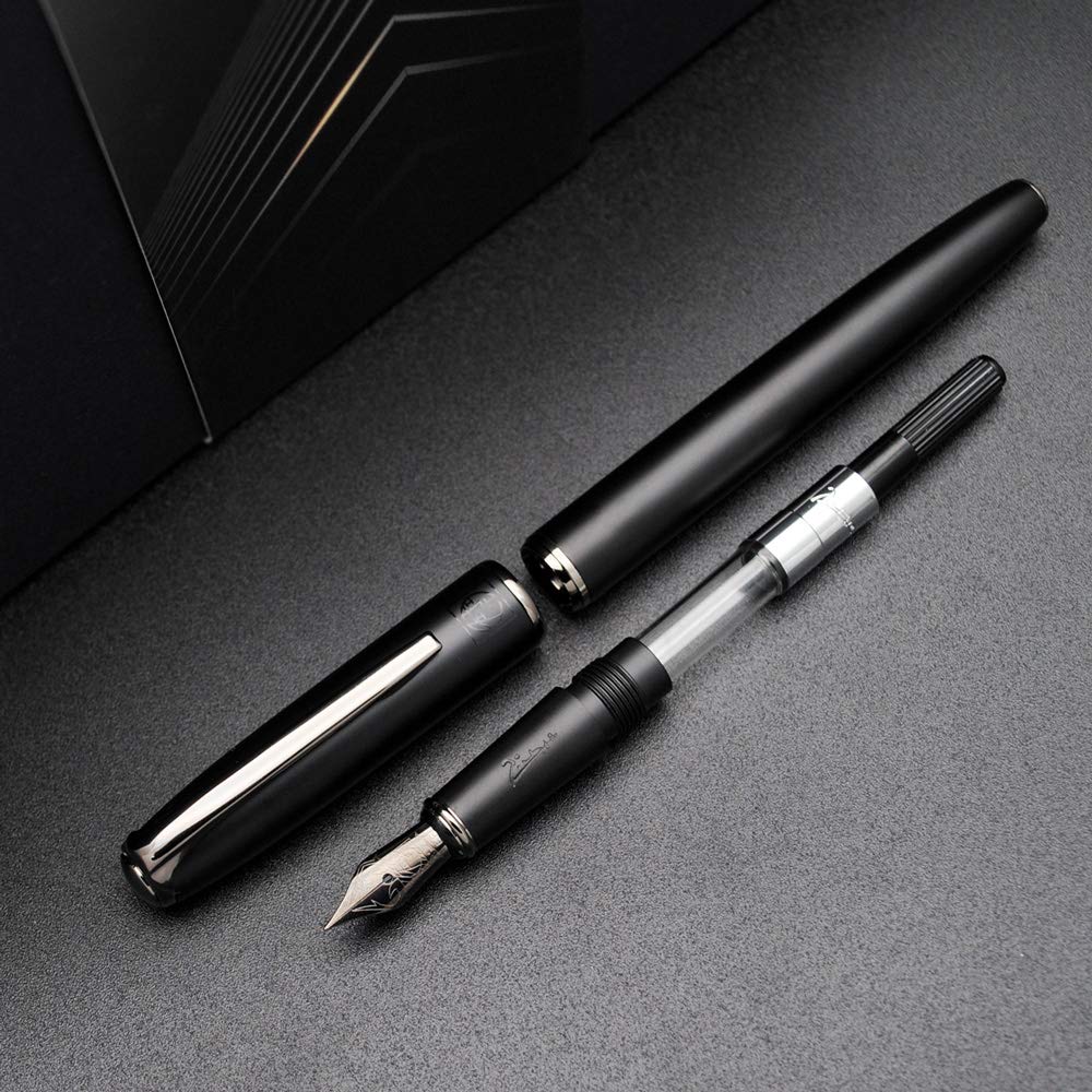 czxwyst Picasso 916 Malage Fountain Pen Original Box New Version (Sunset Gray, Extra Fine Nib 0.38mm)