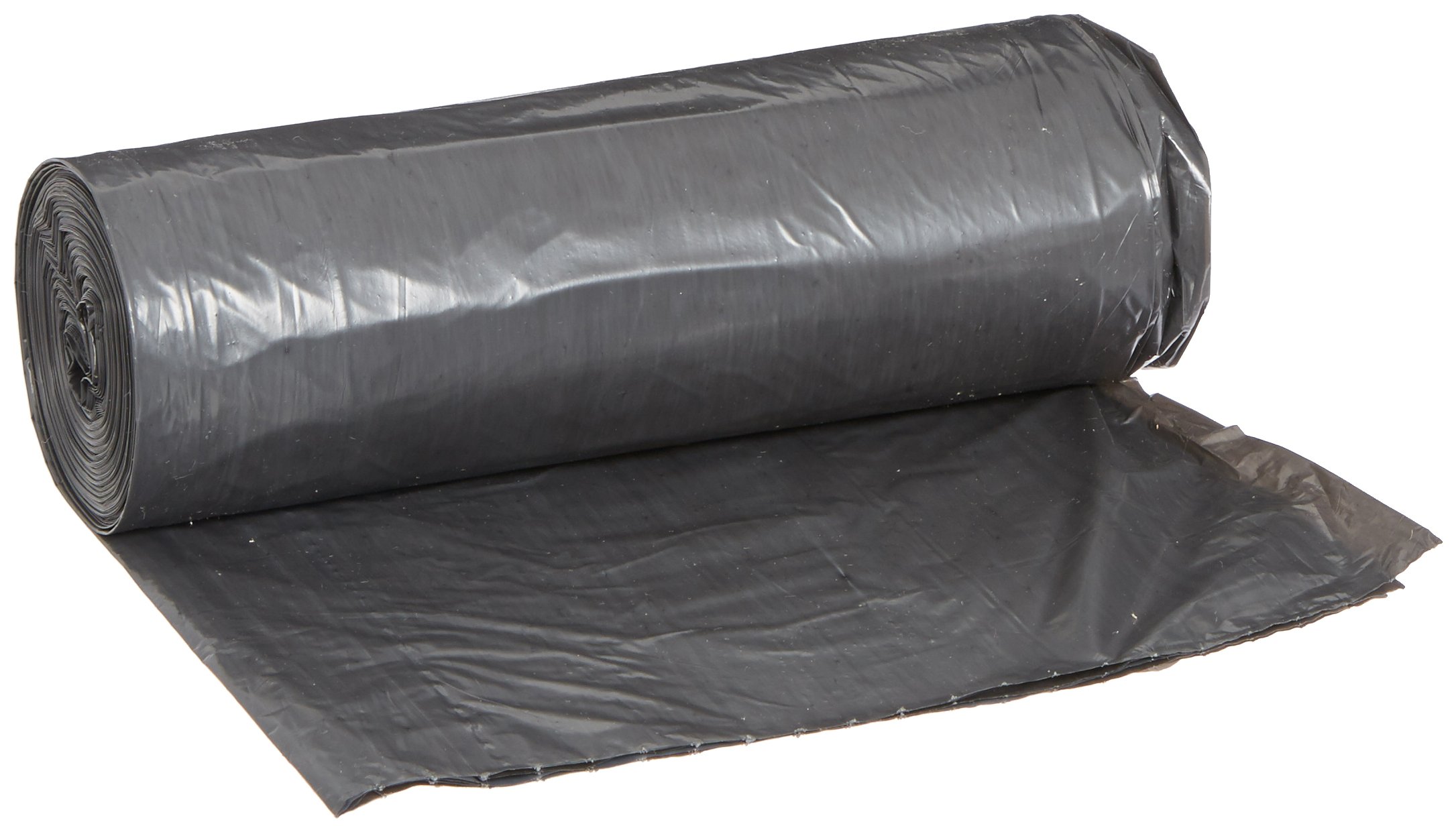 Aluf Plastics 20-30 Gallon Trash Bags - (100 Count) 1.1 MIL (Equiv) Low Density Plastic Garbage Bags - 30" by 36" for Home, Kitchen, Office Commercial Industrial, Black
