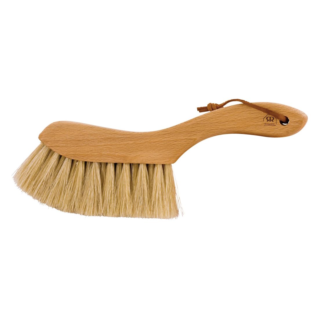 Redecker Horsehair Hand & Beach Chair Brush with Oiled Beechwood Handle, 9-1/2-Inches