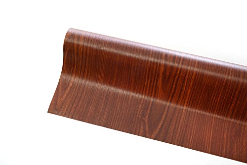 Con-Tact Brand Professional Grade Decorative Vinyl, Self-Adhesive Surface Covering, 6'x3', Dark Walnut