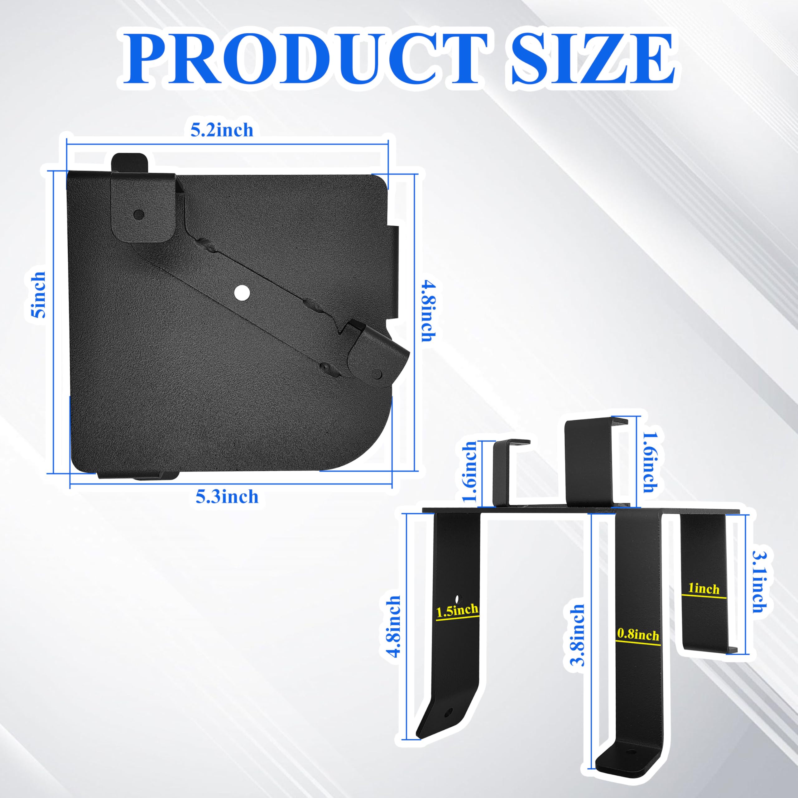 WEHOPE Center Console Support Bracket Compatible with Jeep Cherokee XJ 1997-2001