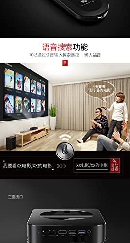 Viinice Ultra Short Throw Projector Wireless WiFi 4K Smart Projector 2600 Lumens 4K Laser Projector with WiFi and Bluetooth