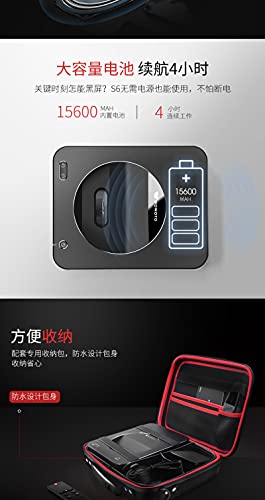 Viinice Ultra Short Throw Projector Wireless WiFi 4K Smart Projector 2600 Lumens 4K Laser Projector with WiFi and Bluetooth