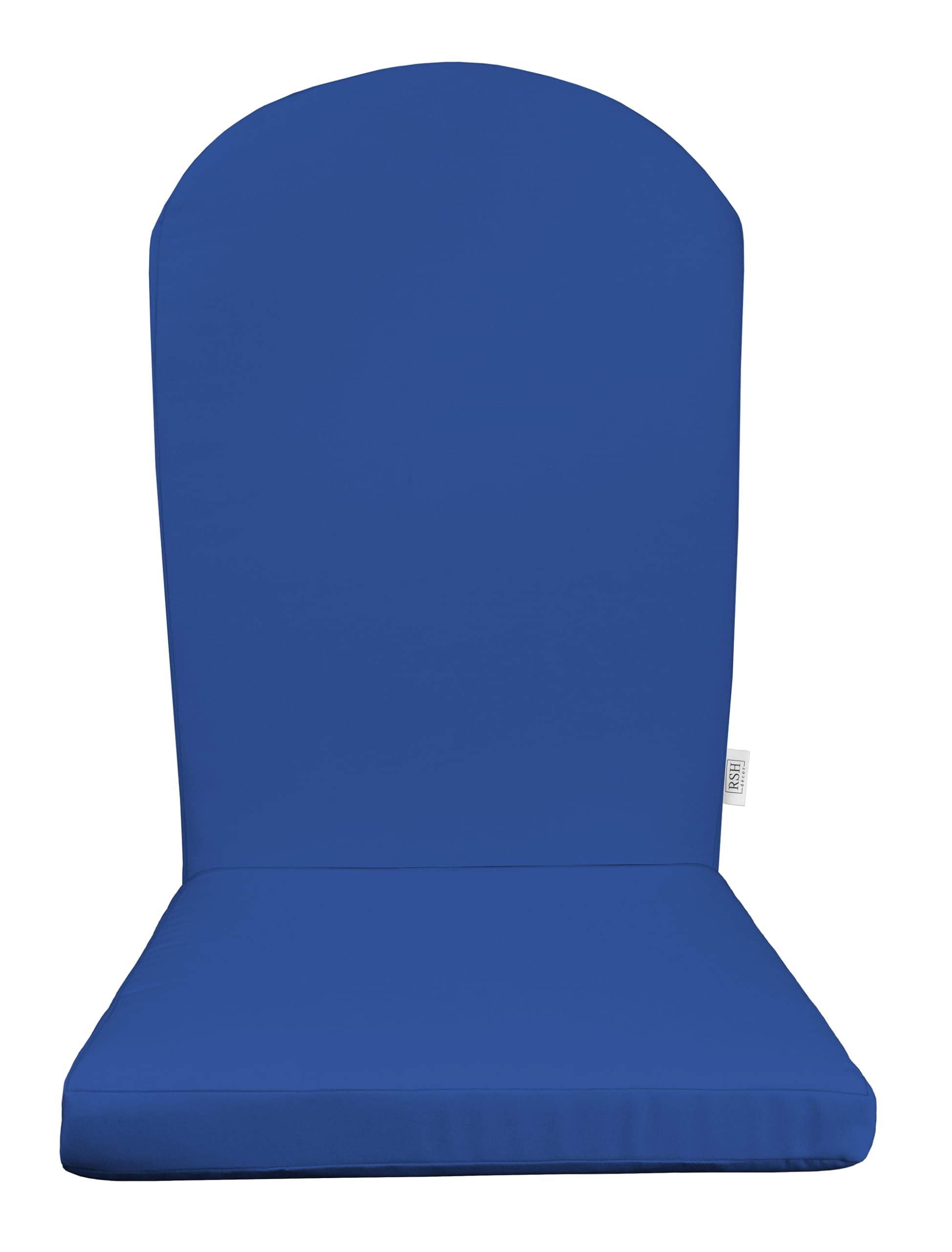 RSH Decor: Foam Adirondack Chair Cushion | 48” x 20” x 2” | All-Weather Spun Fabric | Water and Fade-Resistant | Outdoor Cushion for Patio Furniture | Veranda Blue